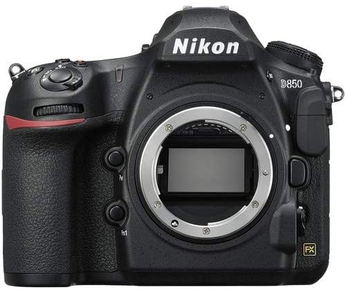 Nikon Intl. Nikon D850 DSLR Camera with AF-S DX NIKKOR 18-140mm f/3.5-5.6G ED VR + 500mm Preset Lens and Basic Travel Kit (Renewed)