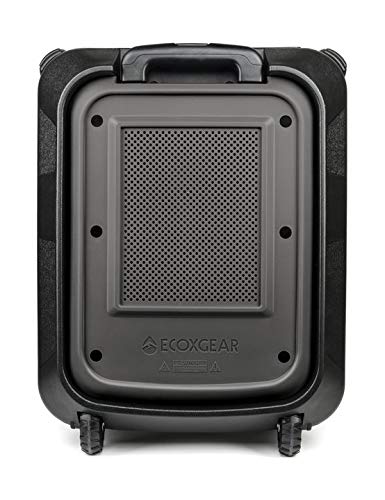 ECOXGEAR EcoBoulder+ GDI-EXBLD810 Rugged Waterproof Floating Portable Bluetooth Wireless 100 Watt Speaker and PA System (Gray)