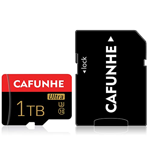 Micro SD Card 1024GB Memory Card with Adapter Micro Memory SD Cards for Camera(Class 10 High Speed) Memory Card for Phone Computer Game Console, Dash Cam, Camcorder
