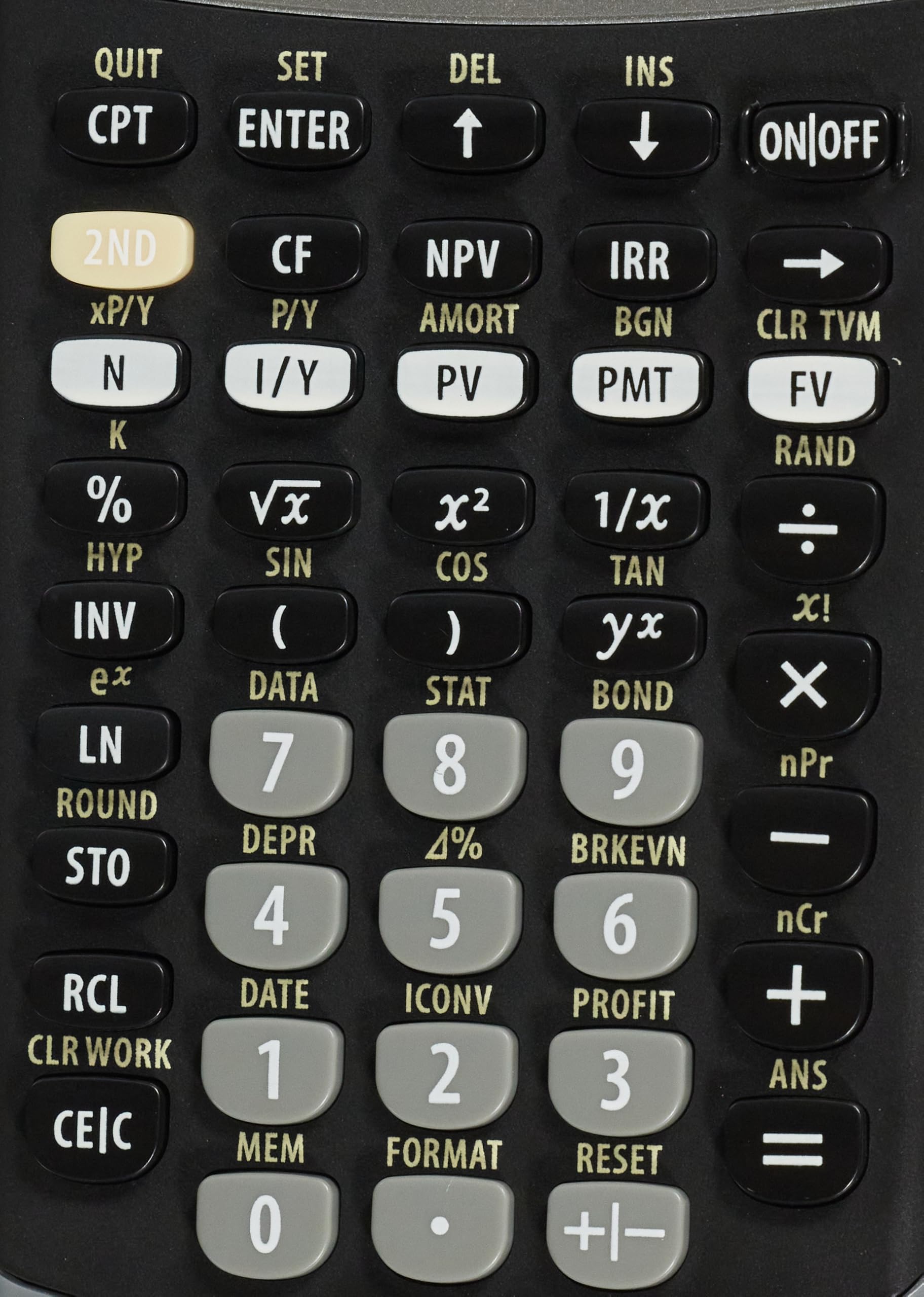 TEXBAIIPLUS - Texas Instruments BA-II Plus Adv. Financial Calculator