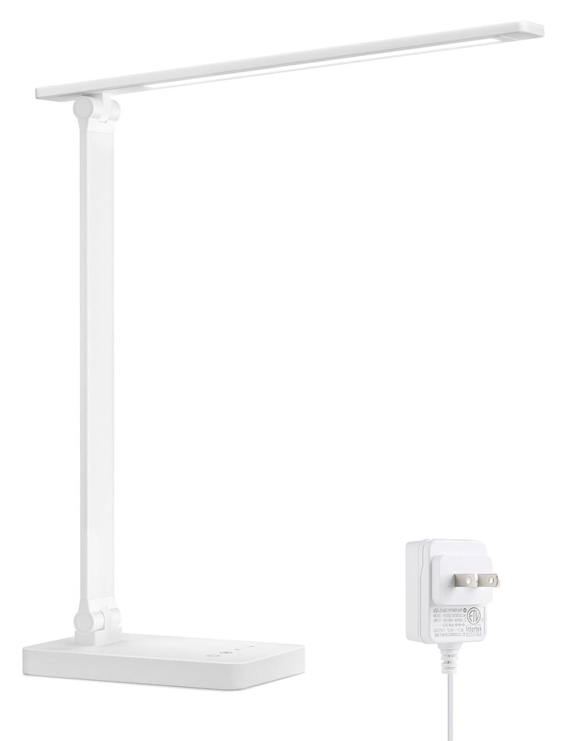 Lepro LED Desk Lamp, Metal Desk Light 9W 550lm, Dimmable Home Office Desktop Lamp Touch Control, 3 Color Modes, 5-Level Dimmer, Eye Caring Task Lamp for Study, Reading, Crafting, Sewing, Computer Work