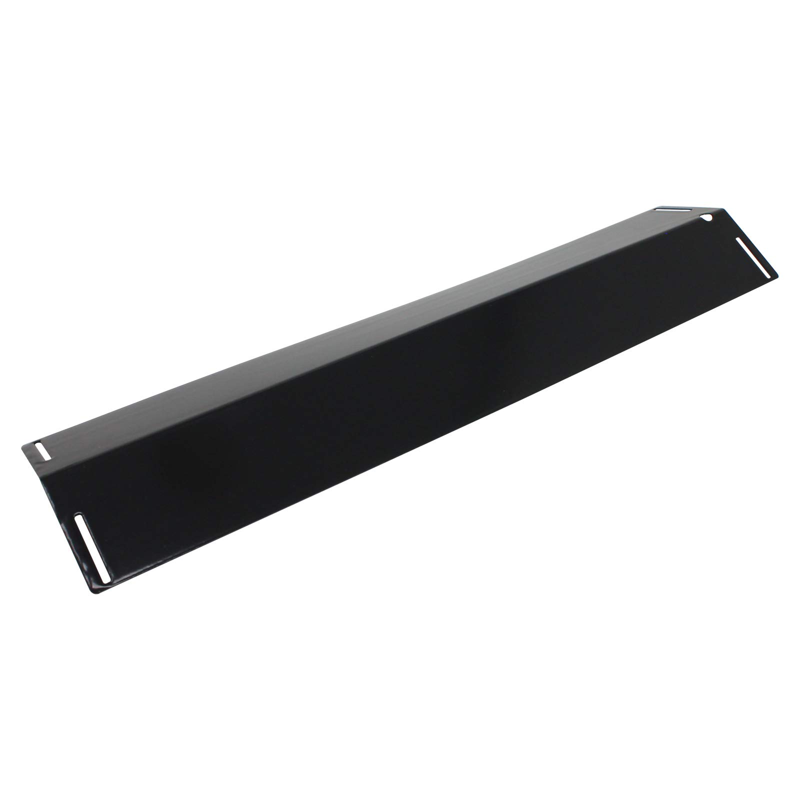 4-Pack BBQ Grill Heat Shield Plate Tent Replacement Parts for Master Forge GGP-2501 - Compatible Barbeque Porcelain Steel Flame Tamer, Flavorizer Bar, Vaporizer Bar, Burner Cover 16 1/2"