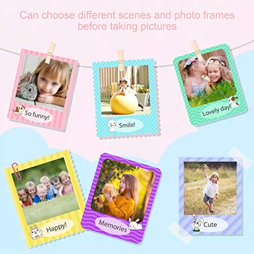 Mini Kids Camera, X5S 1080P Video Digital Camera, 13MP Children Selfie Camera with 2 Inches Large Screen, Gift for Boys and Girls (Blue)