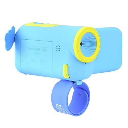 Mugast 1.77 Inch Mini Children Camera Digital Video Camera with CMOS Sensor and Built-in Microphone Recording for Taking Photos/Videos Outdoor. (Blue)