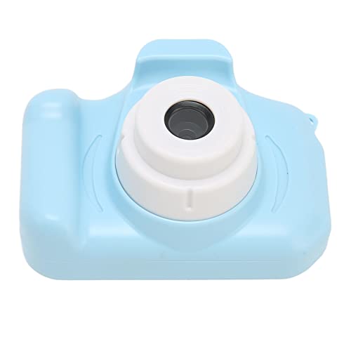 Kids Digital Camera Multi Mode Filter Front Rear 8MP Cute Toddler Camera with Lanyard 32G Memory Card Blue USB Line User Manual for Travel Use