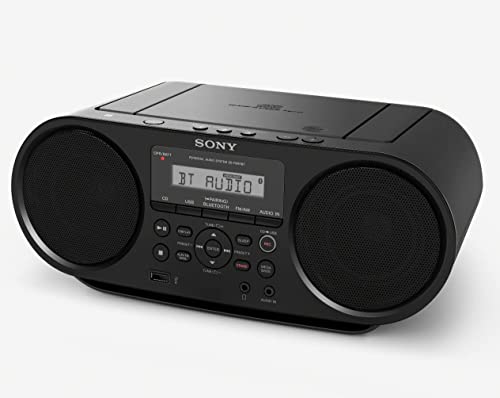 Sony Portable Bluetooth Digital Turner AM/FM CD Player Mega Bass Reflex Stereo Sound System