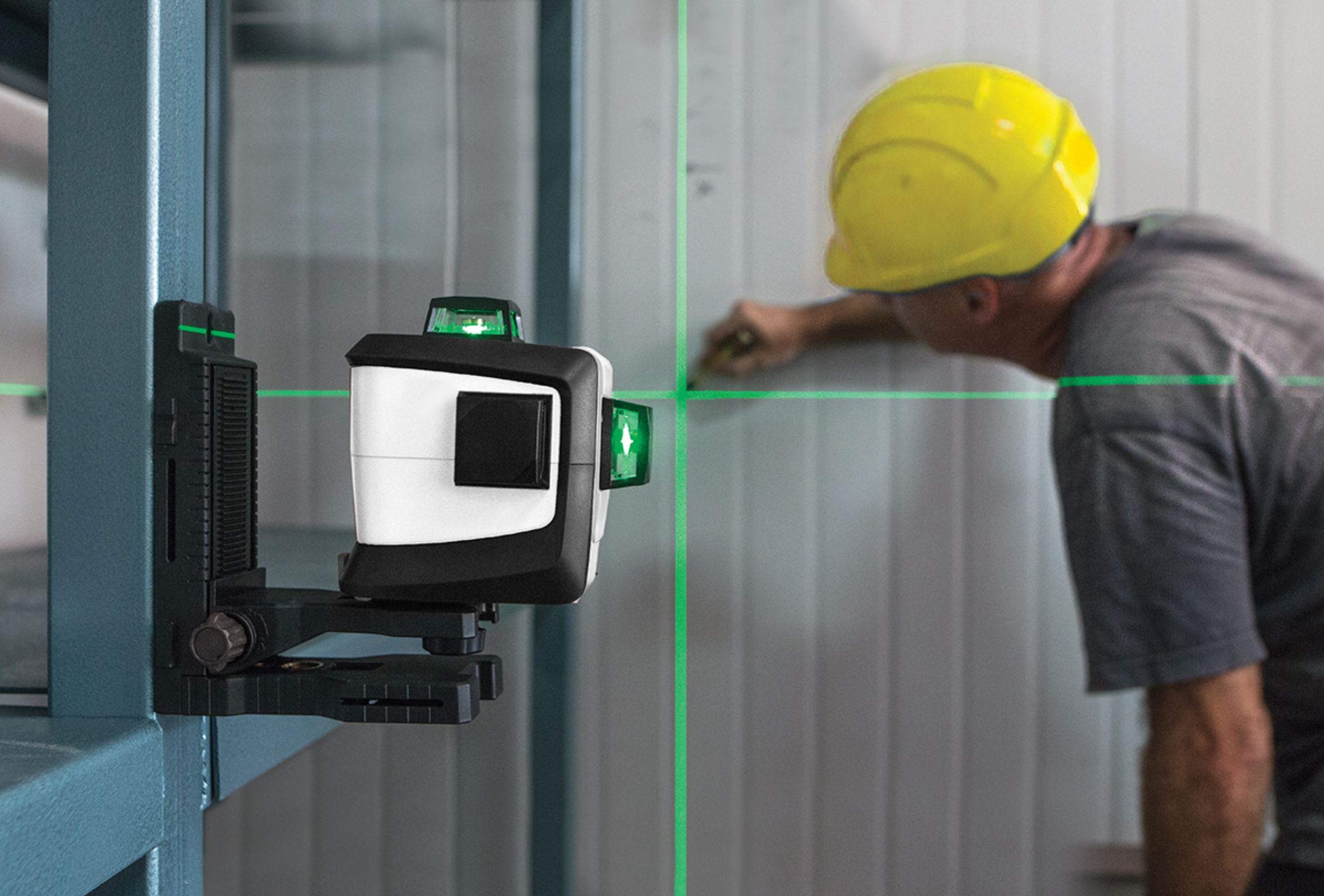 Kapro 894-04-G Green Laser Beam Detector with Clamp