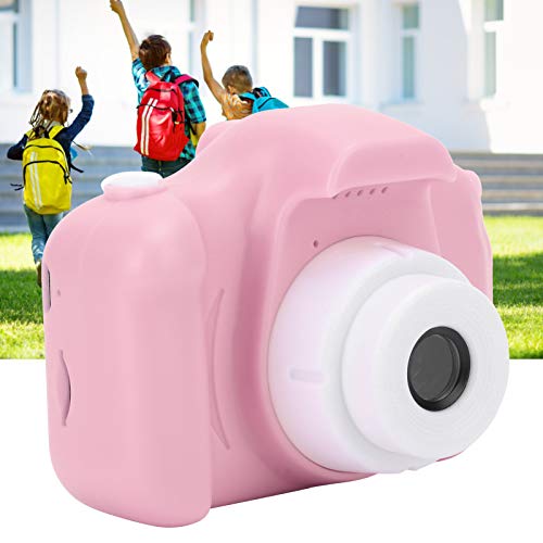 Kid's Camera, Mini Camera Toys Camera Photo Video with Memory Card Gift for Girl boy(Pink 32GB)