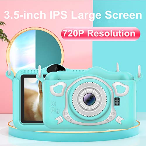Niaviben Small Digital Camera for Kids Multi-Functions Digital Camera Toy 720p Hd Dual Lens 2.8-inch Screen Camera Gifts for Childrens Blue