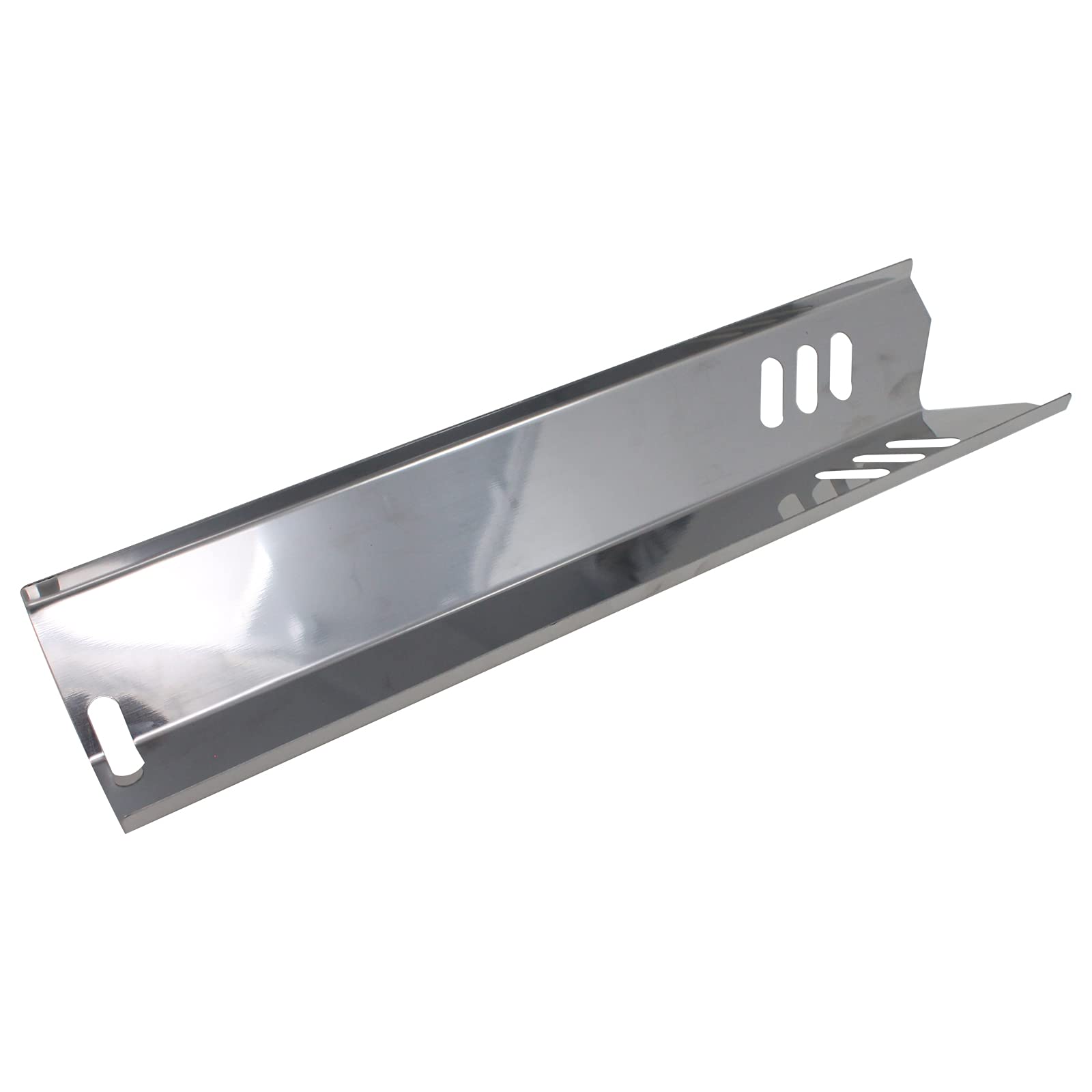 2-Pack BBQ Grill Heat Shield Plate Tent Replacement Parts for Backyard Classic GBC1449W-C - Compatible Barbeque Stainless Steel Flame Tamer, Flavorizer Bar, Vaporizer Bar, Burner Cover 15"