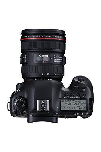 Canon EOS 5D Mark IV Full Frame Digital SLR Camera with EF 24-70mm f/4L IS USM Lens Kit (Renewed)