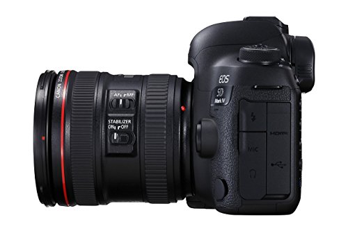 Canon EOS 5D Mark IV Full Frame Digital SLR Camera with EF 24-70mm f/4L IS USM Lens Kit (Renewed)