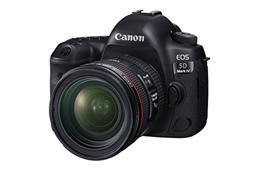 Canon EOS 5D Mark IV Full Frame Digital SLR Camera with EF 24-70mm f/4L IS USM Lens Kit (Renewed)