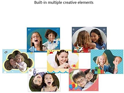 Jiaanu Kids Digital Camera Kids Camera Screen Portable Compact Children's Cartoon Digital Camera As a Gifts for Kids (Color : White)