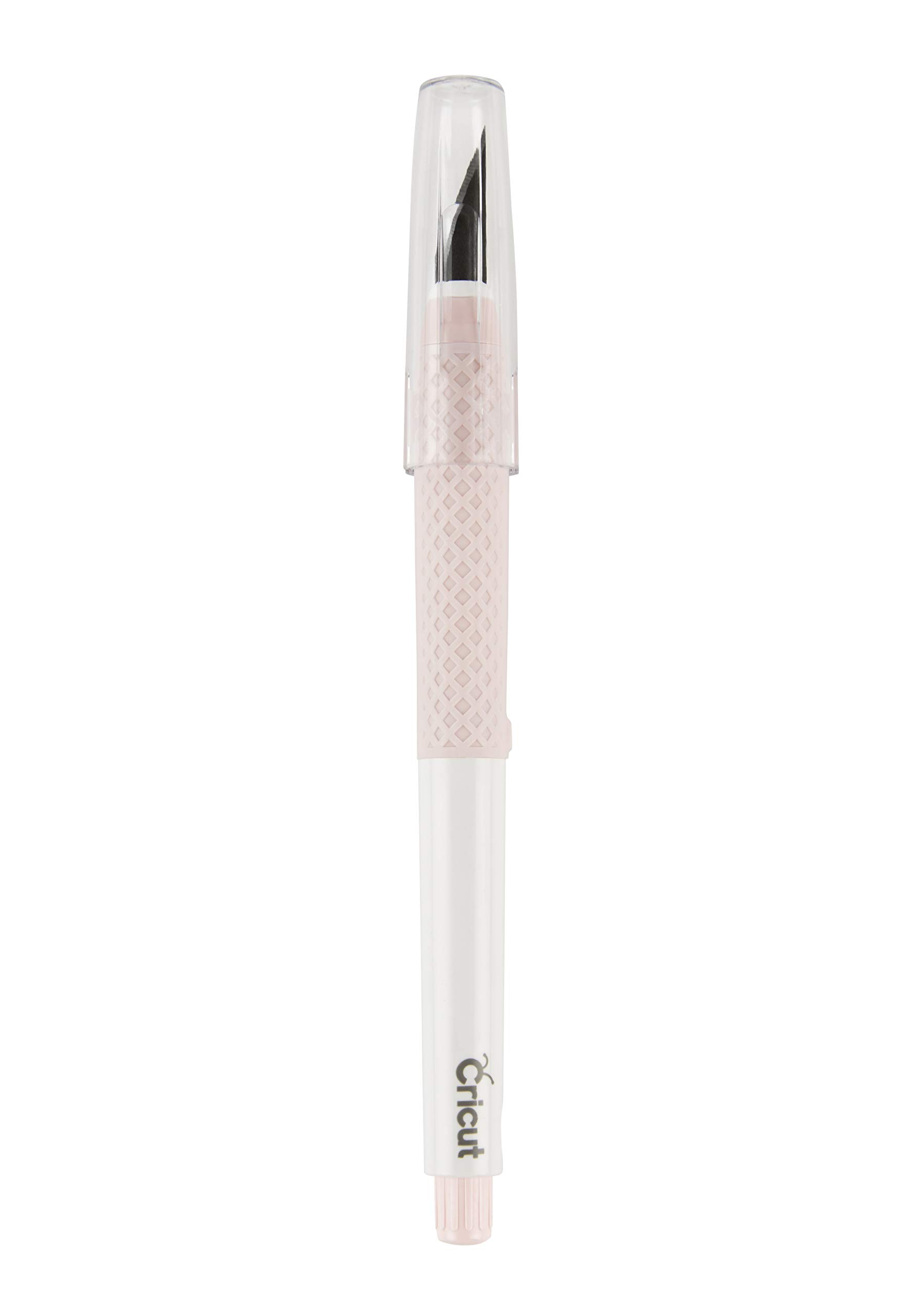 Cricut TrueControl Knife Kit - For Use As a Precision Knife, Craft knife, Carving Knife and Hobby Knife - For Art, Scrapbooking, Stencils, and DIY Projects - Comes With 5 Spare Blades - [Rose]