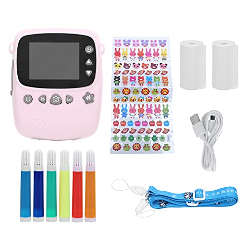 Jovenn Children Toy Camera, 12 MP 2000mAh Battery Built in Speakers Kids Digital Camera for Kids for Boys and Girls(Pink)