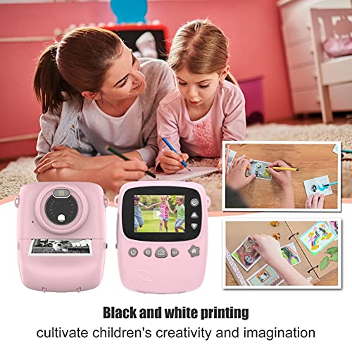 Jovenn Children Toy Camera, 12 MP 2000mAh Battery Built in Speakers Kids Digital Camera for Kids for Boys and Girls(Pink)