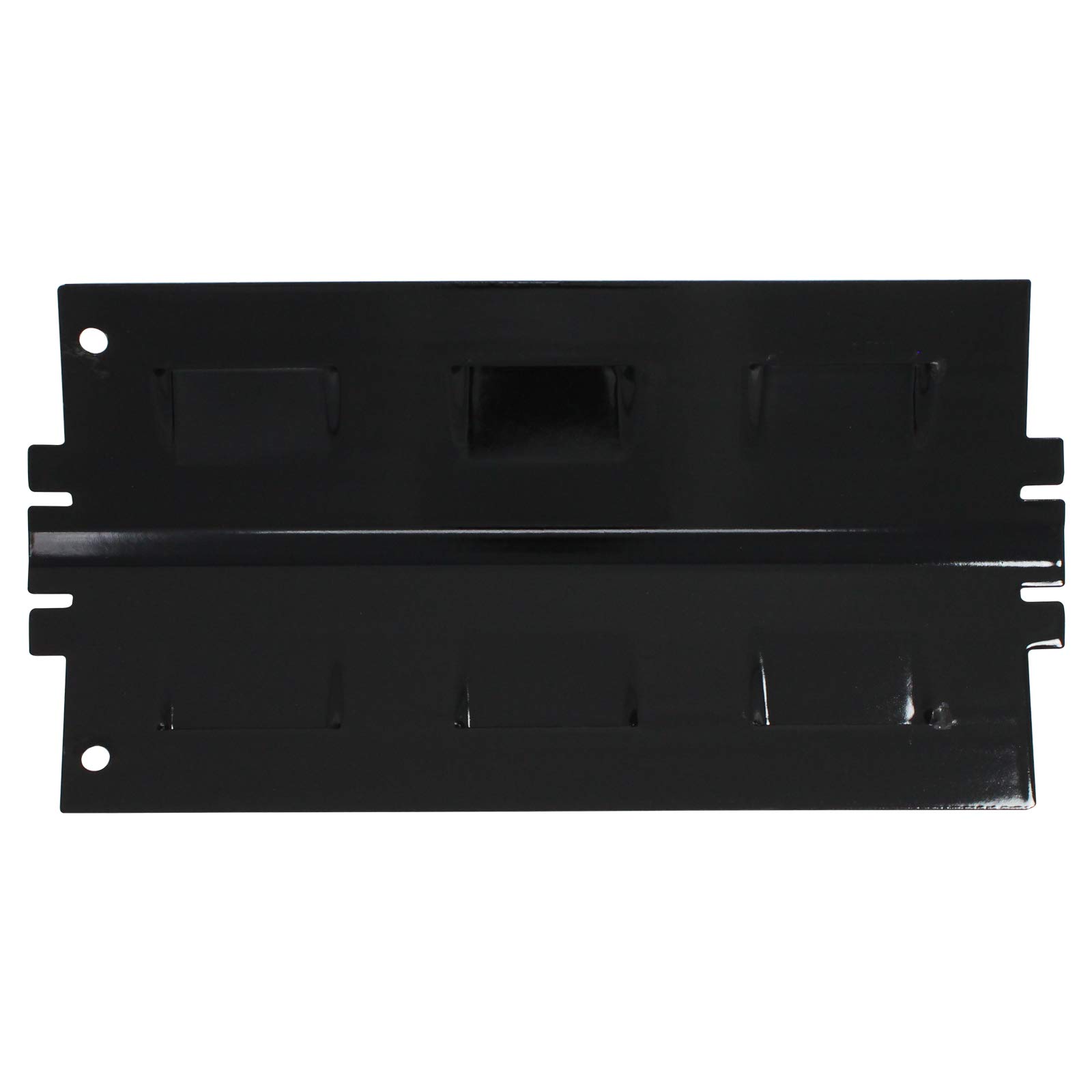 2-Pack BBQ Grill Heat Shield Plate Tent Replacement Parts for Kenmore 463353505 - Compatible Barbeque Porcelain Steel Flame Tamer, Flavorizer Bar, Vaporizer Bar, Burner Cover 11 3/4""