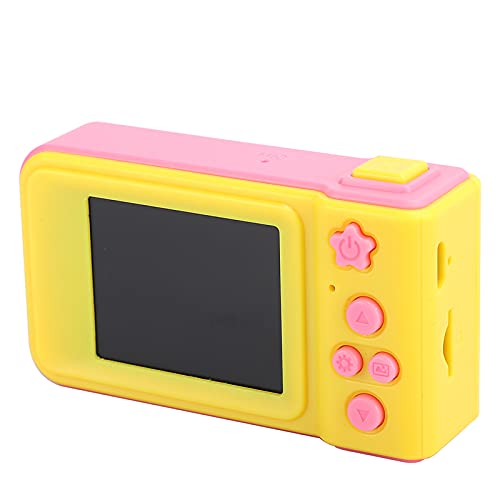 Mini Children Kid USB Digital Sports DSLR Video Camera Toy, Portable Mini Cartoon Digital Camera with Memory Card Slot(Pink)