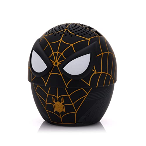 Bitty Boomers Marvel: No Way Home Spider-Man Black & Gold Suit - Mini Bluetooth Speaker