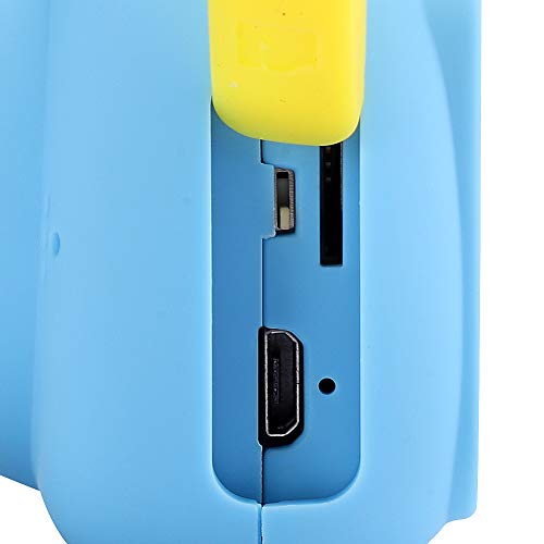 Vifemify Children Digital Camera Kid Play Toy with Anti Lost Lanyard Support for Face Recognition Waterproof Camera