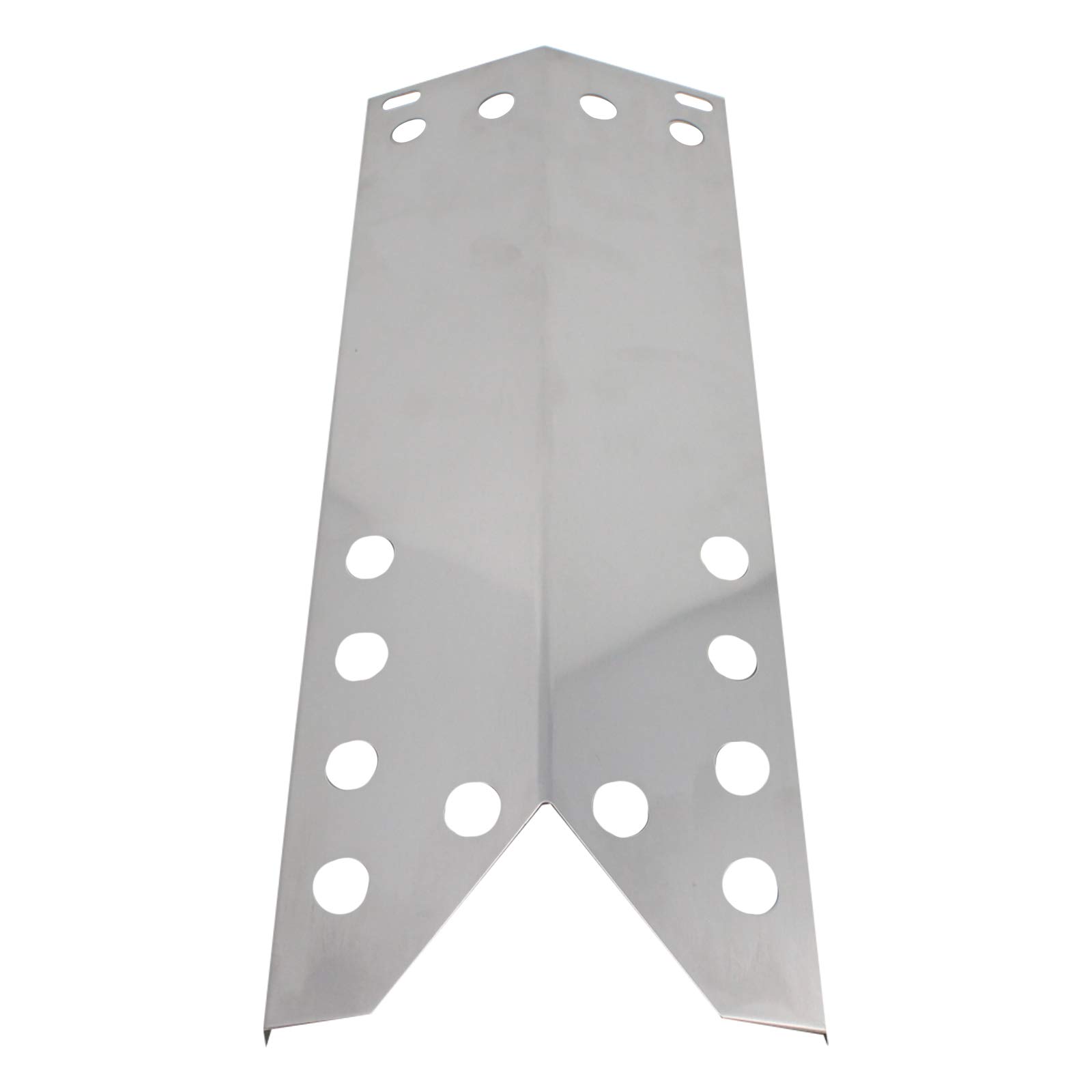4-Pack BBQ Grill Heat Shield Plate Tent Replacement Parts for Kenmore 122.16643900 - Compatible Barbeque Stainless Steel Flame Tamer, Guard, Deflector, Flavorizer Bar, Vaporizer Bar 15 1/16"