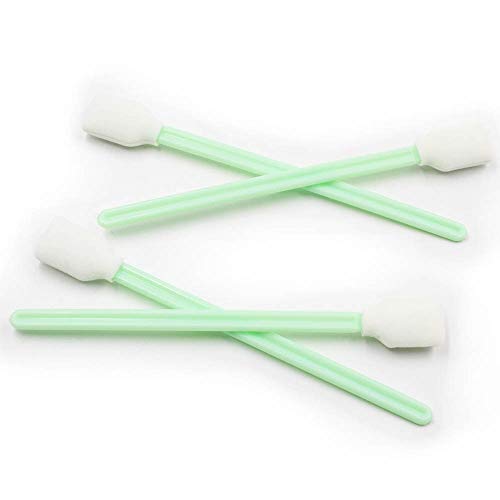 Hotwin 200 pcs Square Rectangle Foam Solvent Cleaning Swabs Sticks for Large Format Roland Mimaki Mutoh Printers