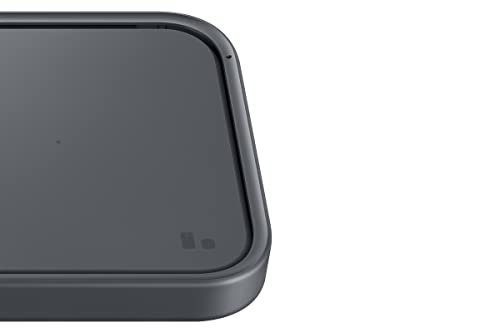 SAMSUNG 15W Wireless Charger Single, Cordless Super Fast Charging Pad for Galaxy Phones and Devices, USB C Cable Included, 2022, US Version, Black