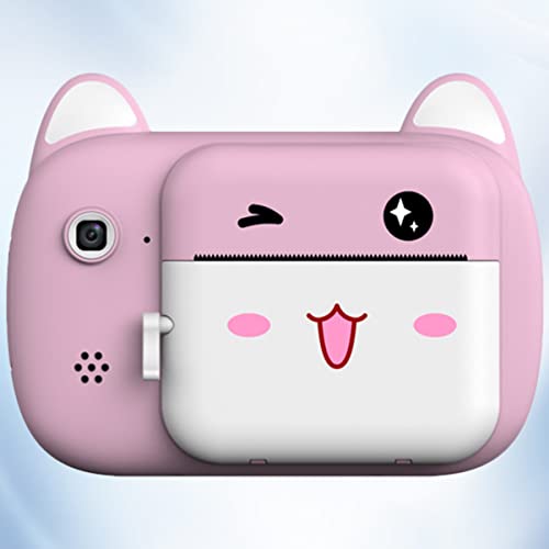 SOLUSTRE Toy Camera 1pc Children's Camera Video White Photo Lens Million Toypink Mini Printable Dual Camra
