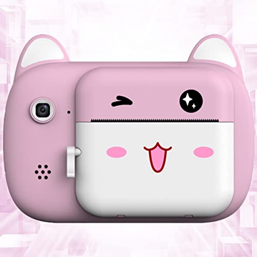 SOLUSTRE Toy Camera 1pc Children's Camera Video White Photo Lens Million Toypink Mini Printable Dual Camra