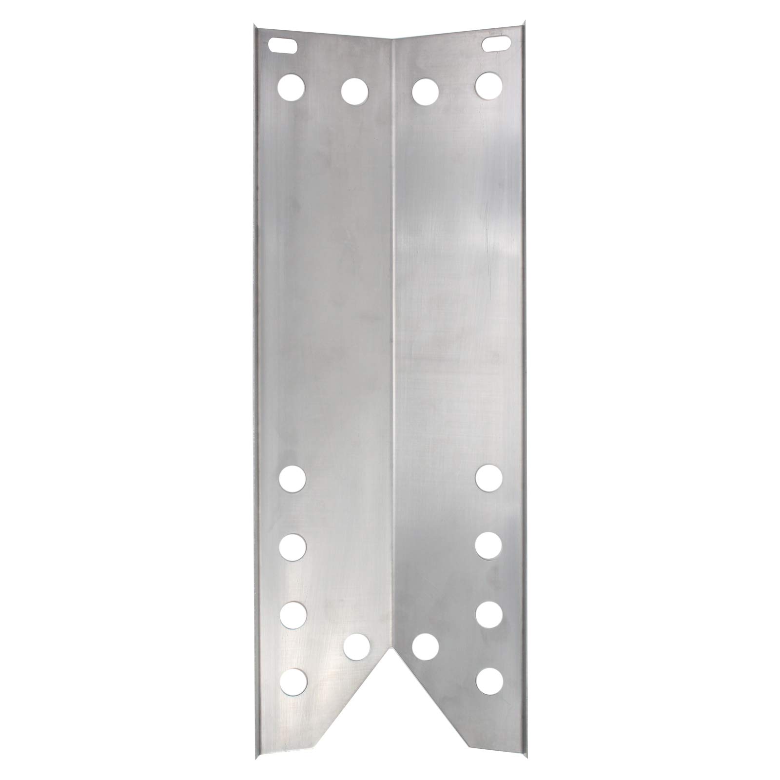4-Pack BBQ Grill Heat Shield Plate Tent Replacement Parts for Kenmore 122.16641900 - Compatible Barbeque Stainless Steel Flame Tamer, Guard, Deflector, Flavorizer Bar, Vaporizer Bar 15 1/16"