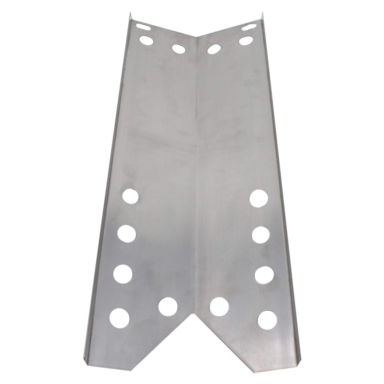 4-Pack BBQ Grill Heat Shield Plate Tent Replacement Parts for Kenmore 122.16641900 - Compatible Barbeque Stainless Steel Flame Tamer, Guard, Deflector, Flavorizer Bar, Vaporizer Bar 15 1/16"