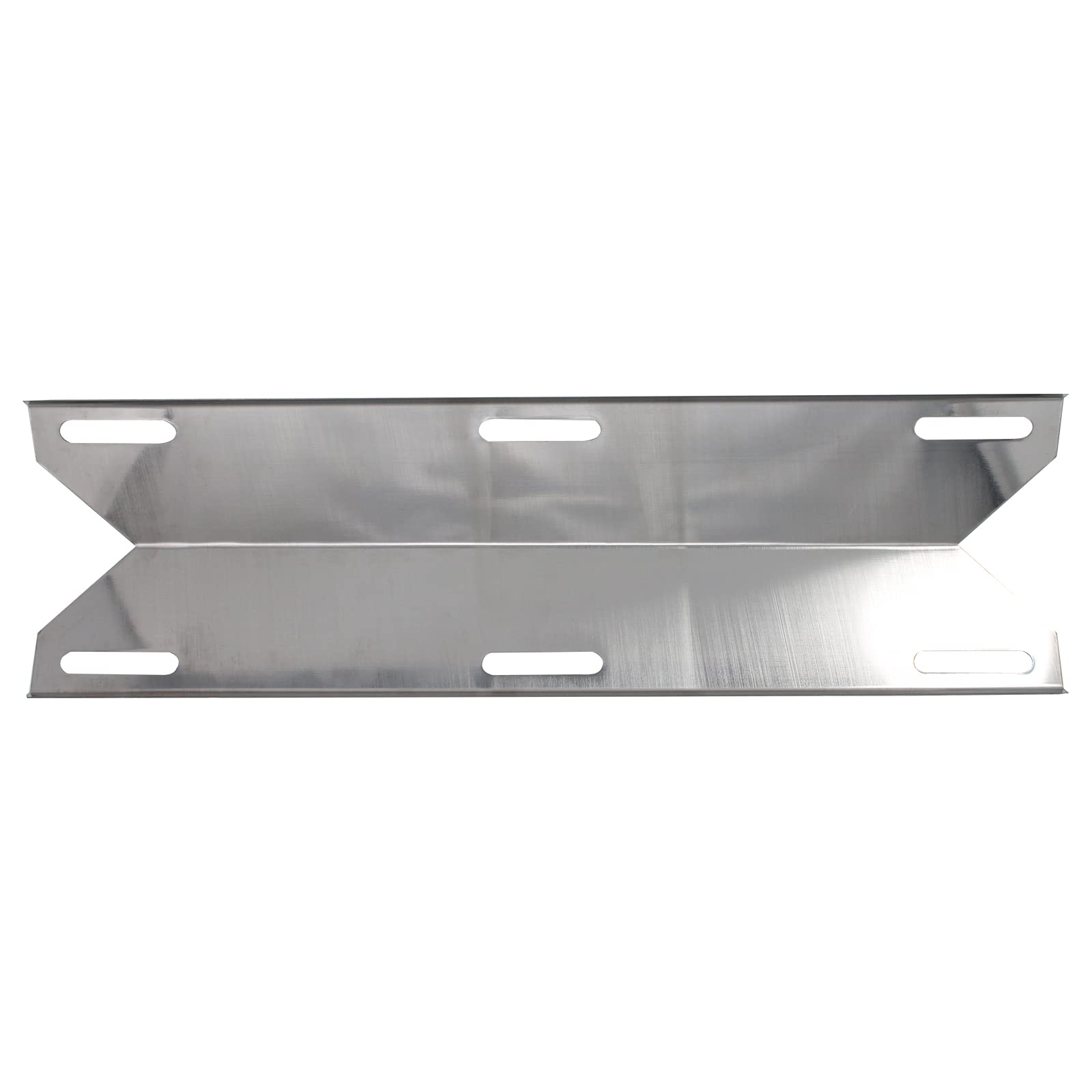 4-Pack BBQ Grill Heat Shield Plate Tent Replacement Parts for Members Mark 720-0584A - Compatible Barbeque Stainless Steel Flame Tamer, Flavorizer Bar, Vaporizer Bar, Burner Cover 15"