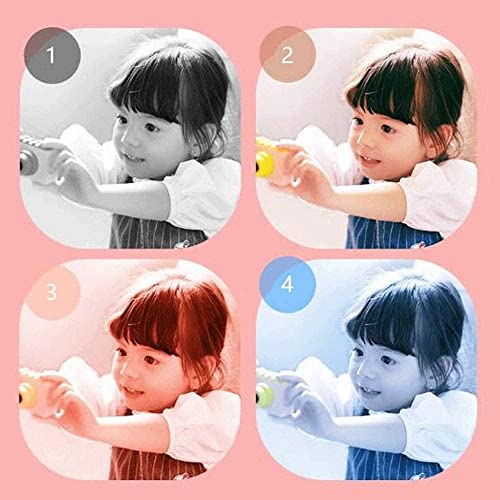 Jiaanu Kids Digital Camera,Portable Children's Camera (Color : Blue, Size : 16G)