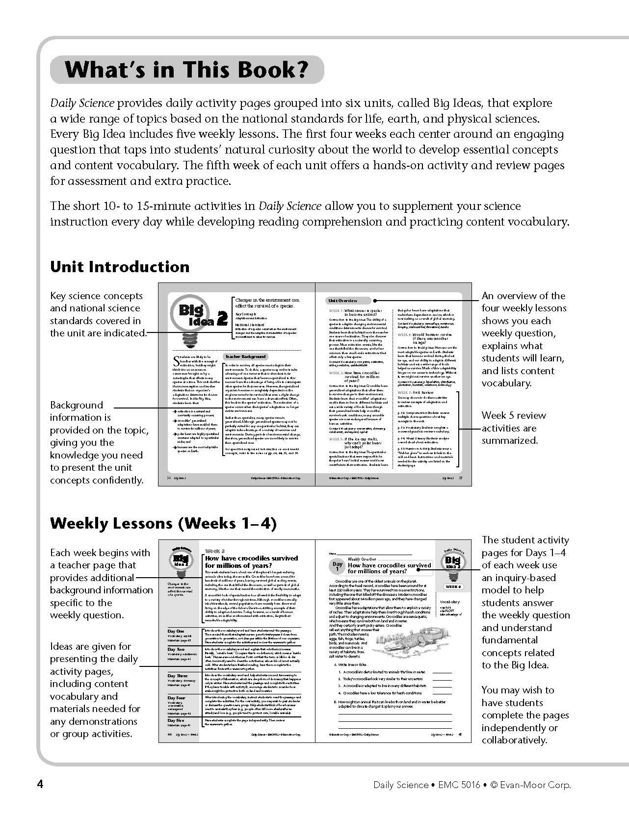 Daily Science: Grade 6+ (Daily Practice Books)
