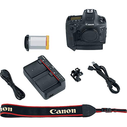 Canon EOS-1D X Mark II DSLR Camera (Body Only) with Microfiber Cleaning Cloth β Renewed