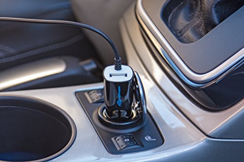 Apple Certified iPhone Car Charger Adapter - 3.1a Rapid Power - for Car Charger iPhone 14 Car Charger Pro Max Plus 13 Mini 12 11 X - Lightning Cable & USB Dual Charge - Wireless Car Accessories