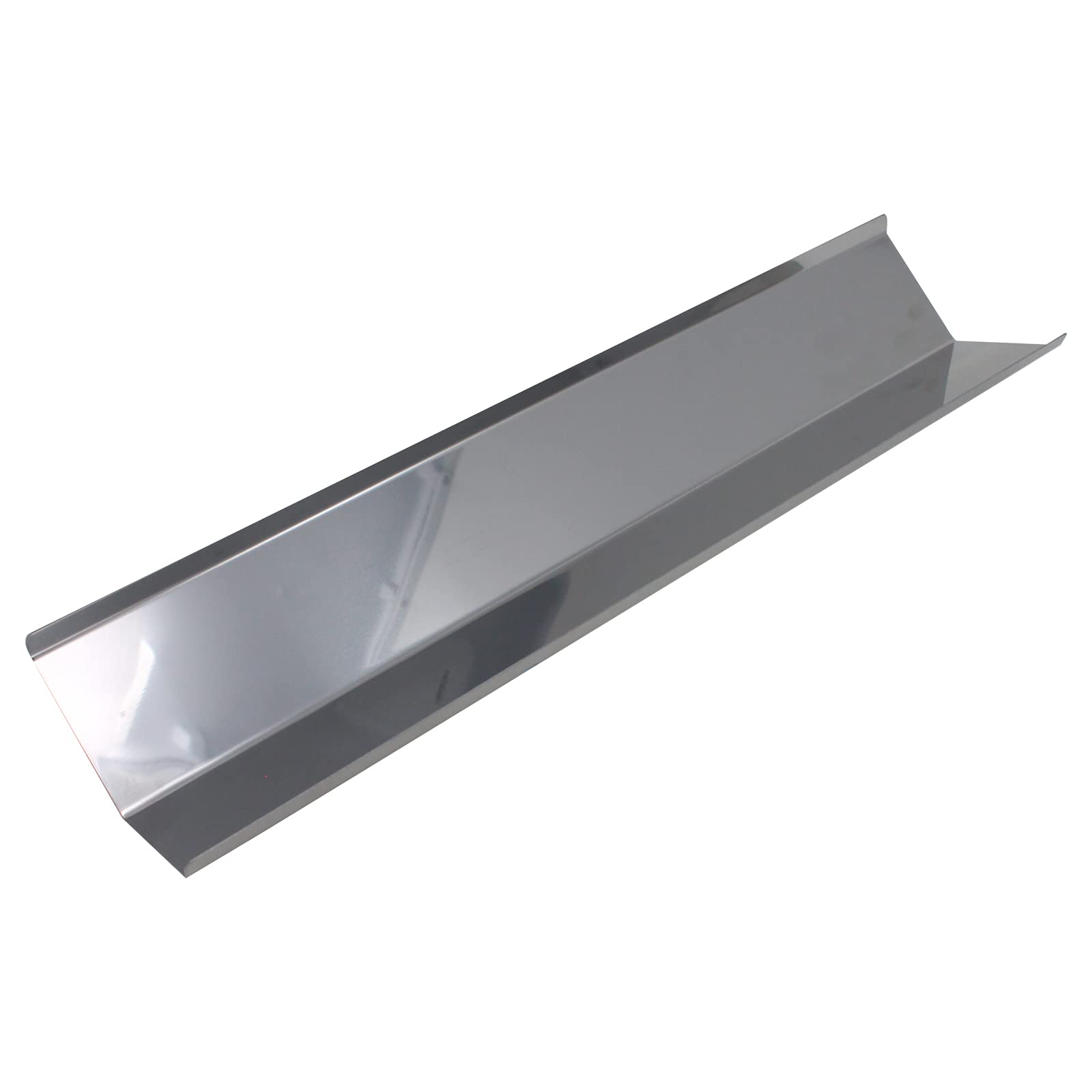 2-Pack BBQ Grill Heat Shield Plate Tent Replacement Parts for Aussie 6804 - Compatible Barbeque Stainless Steel Flame Tamer, Guard, Deflector, Flavorizer Bar, Vaporizer Bar, Burner Cover 15"