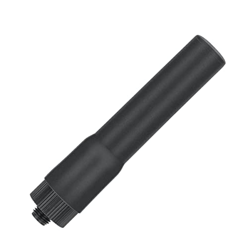 ABBREE ST20 Dual Band SMA-Female 144MHz/430MHz Rubber Antenna Mini Soft Whip Antenna for gmrs Radio BAOFENG UV-5R BF-888S UV-82 UV-9R Plus Two Way Radio