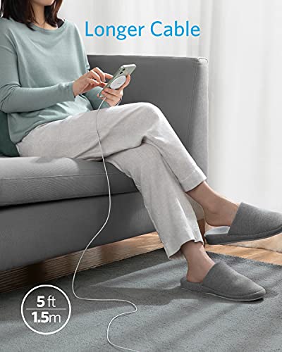Anker 7.5W Magnetic Wireless Charger with USB-C Charger Bundle, 5 ft Built-in USB-C Cable, 313 , (Pad) Only for iPhone 14/14 Pro/14 Pro Max/13/13 Pro Max