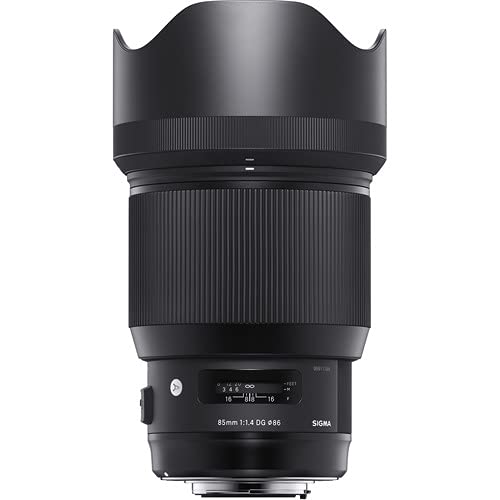 Sigma 85mm f1.4 DG HSM Art Lens for Canon EF Bundle with Canon EOS 5DS R DSLR Camera (Body Only) - International Versions