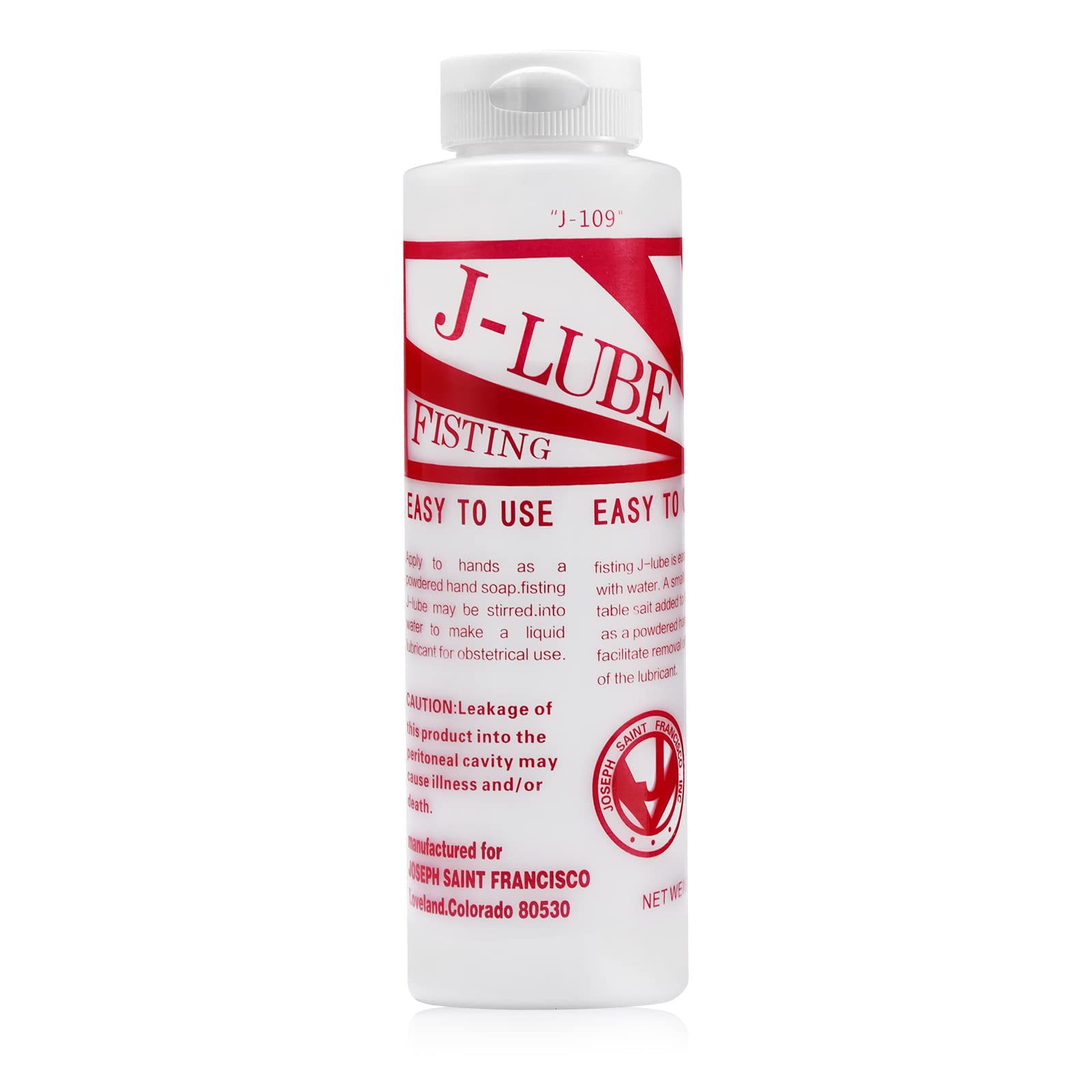 J-LUBE FISTING Powder Mixes with Water One Bottle Makes 16+ Gallons /60L+ of Lubricant 10 oz