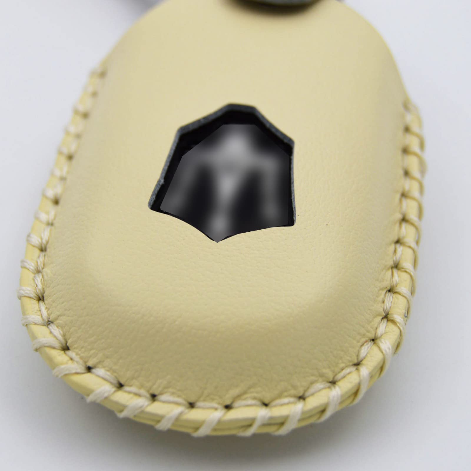 Handmade Leather Key Fob Cover for Maserati Levante Quattroporte Ghibli 4 Buttons