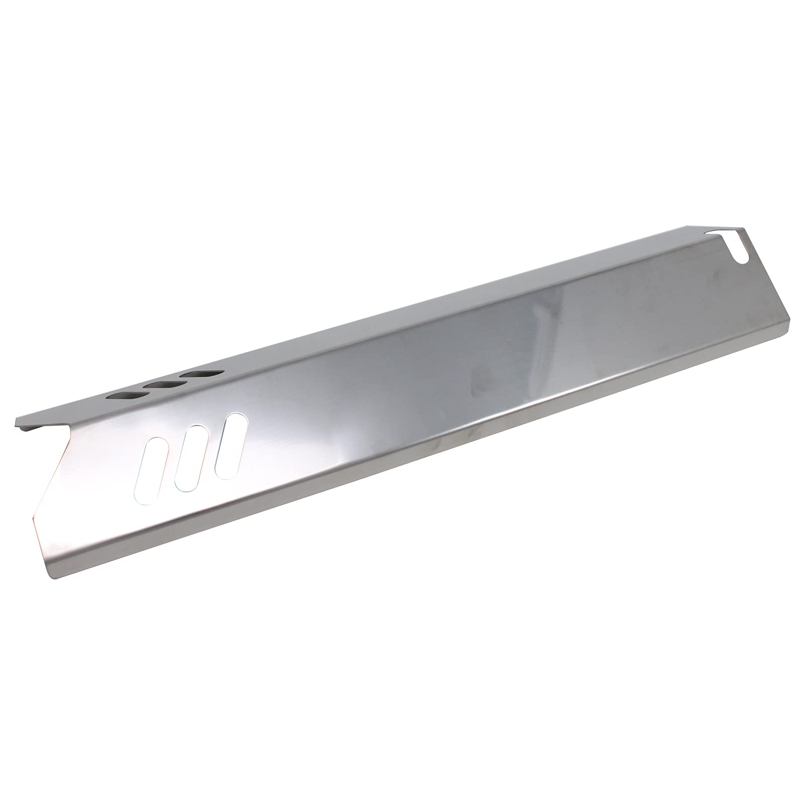 2-Pack BBQ Grill Heat Shield Plate Tent Replacement Parts for Backyard Classic GBC1449-C - Compatible Barbeque Stainless Steel Flame Tamer, Flavorizer Bar, Vaporizer Bar, Burner Cover 15"