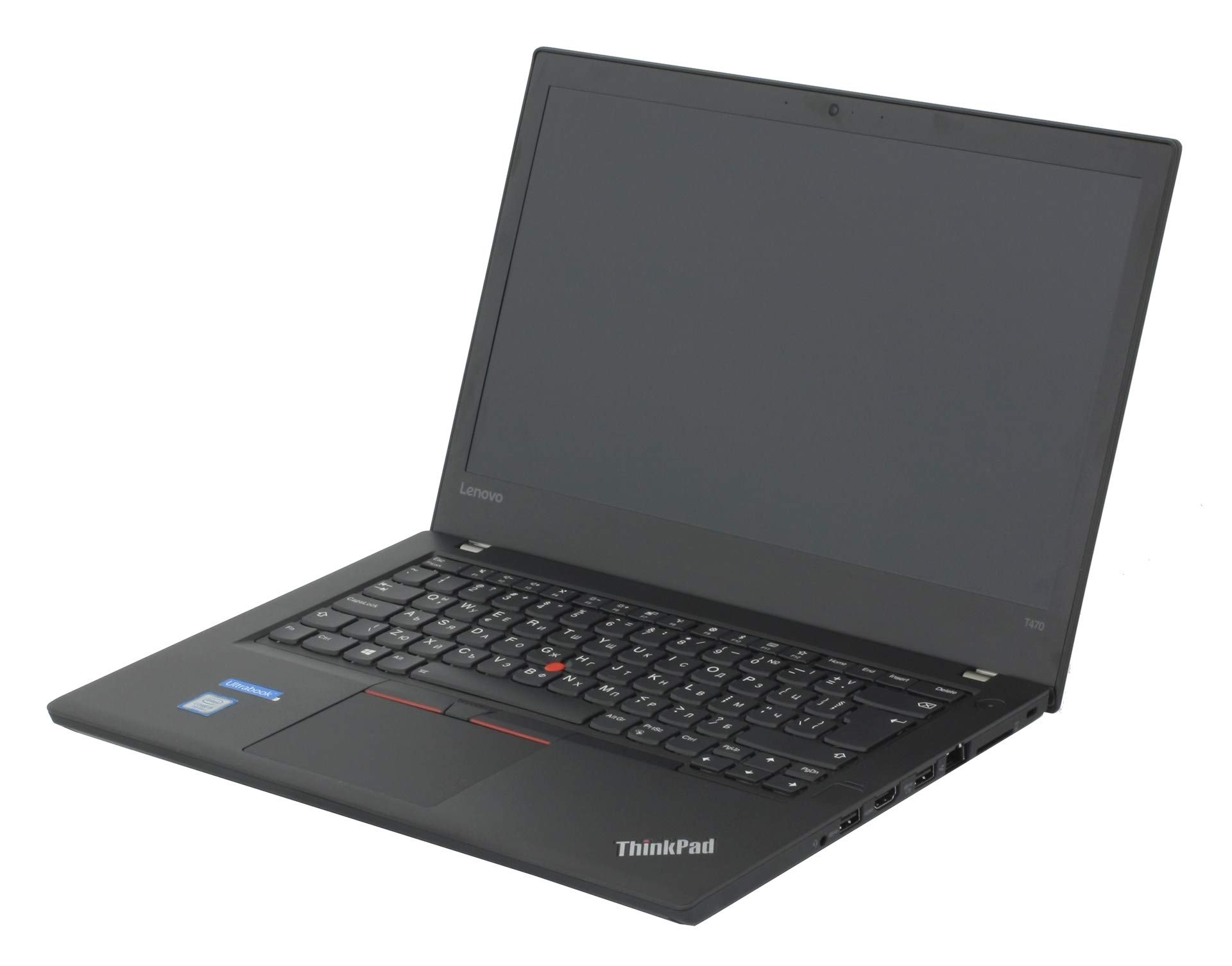 Renewed Lenovo Thinkpad T470 Business-Ready Ultrabook i7-7600U 8GB RAM 240GB SSD Windows 10 14" 1366x768 Webcam With 30 Days Return, 90 Days Exchange Warranty
