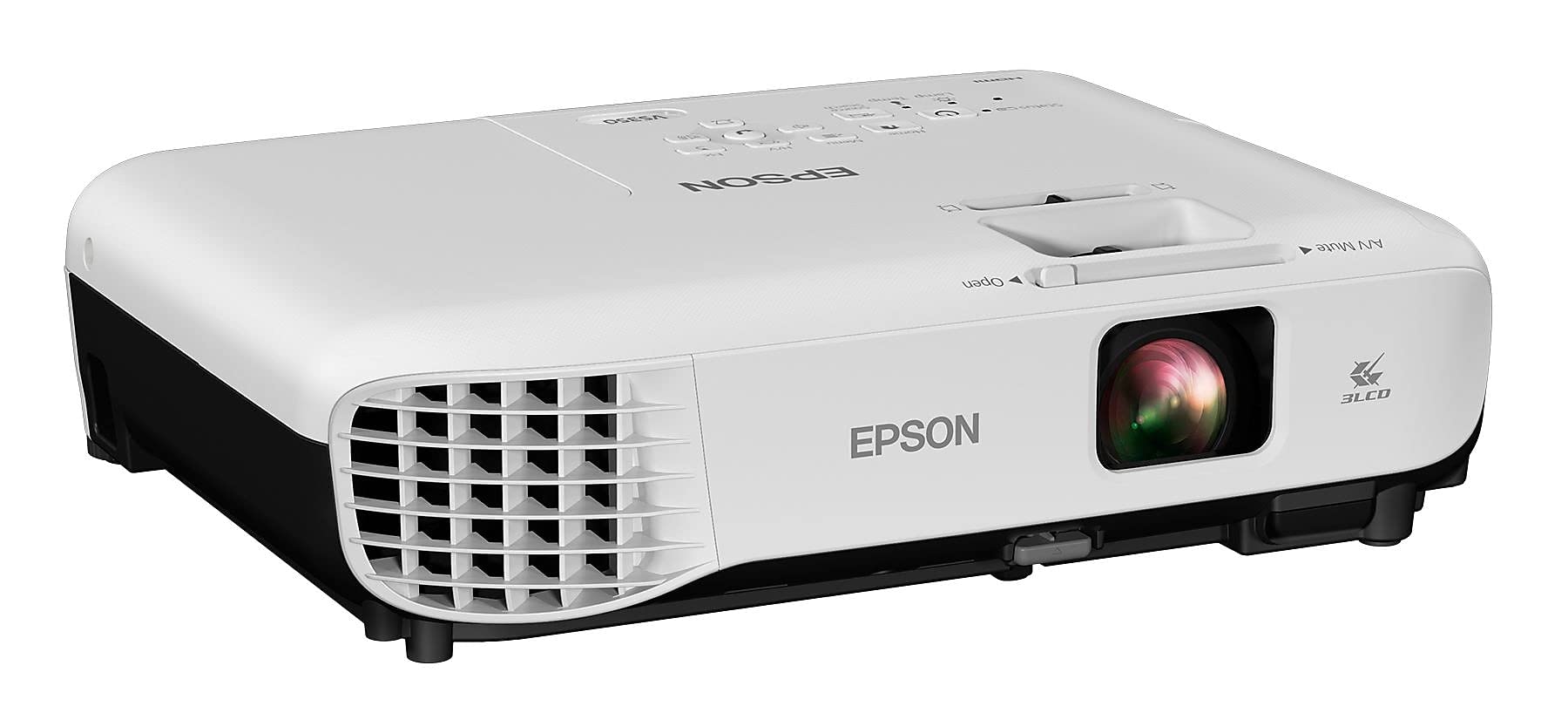 Epson VS350 XGA 3,300 lumens color brightness (color light output) 3,300 lumens white brightness (white light output) HDMI 3LCD projector