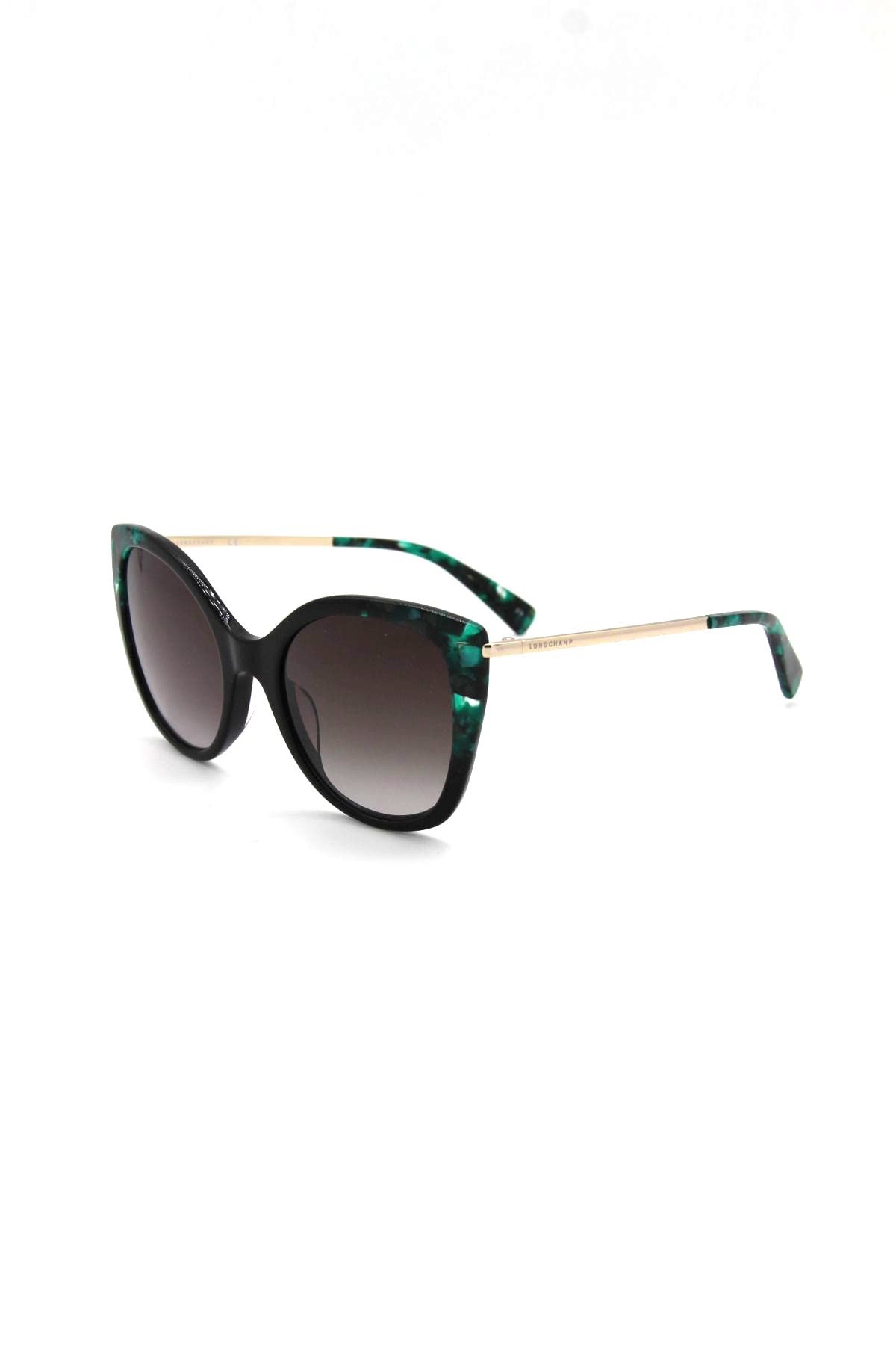 Longchamp Grey Gradient Cat Eye Ladies Sunglasses LO636S 001