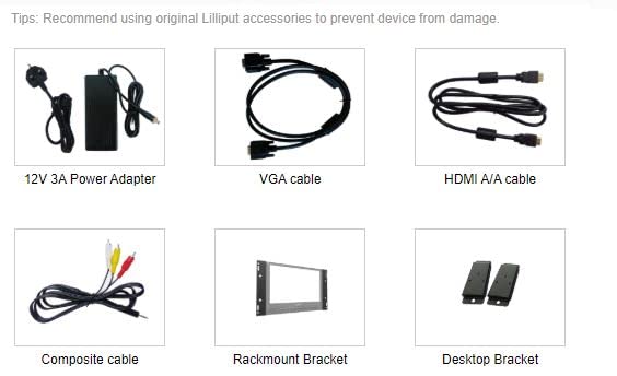 LILLIPUT 15.6" PVM150S 4K HDMI Input 3G-SDI in&Out 1920x1080, Full HD Resolution, 1000cd/m² high Brightness 1000:1 Contrast HDR Support HDR 10 Security Monitor for Full HD CCTV