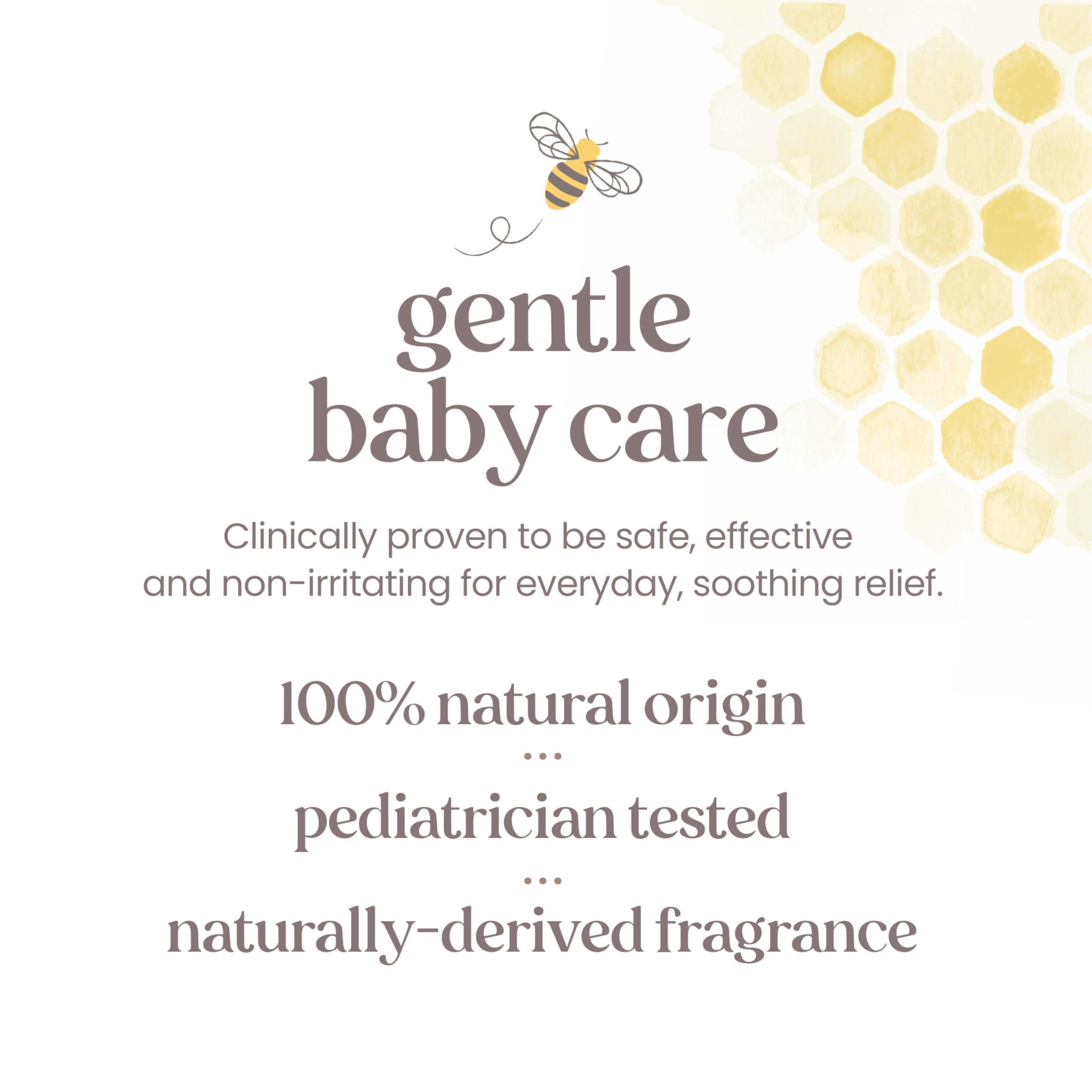 Diaper Rash Ointment, Burt's Bees 100% Natural Baby Skin Care, 3 Ounce (2 Pack)
