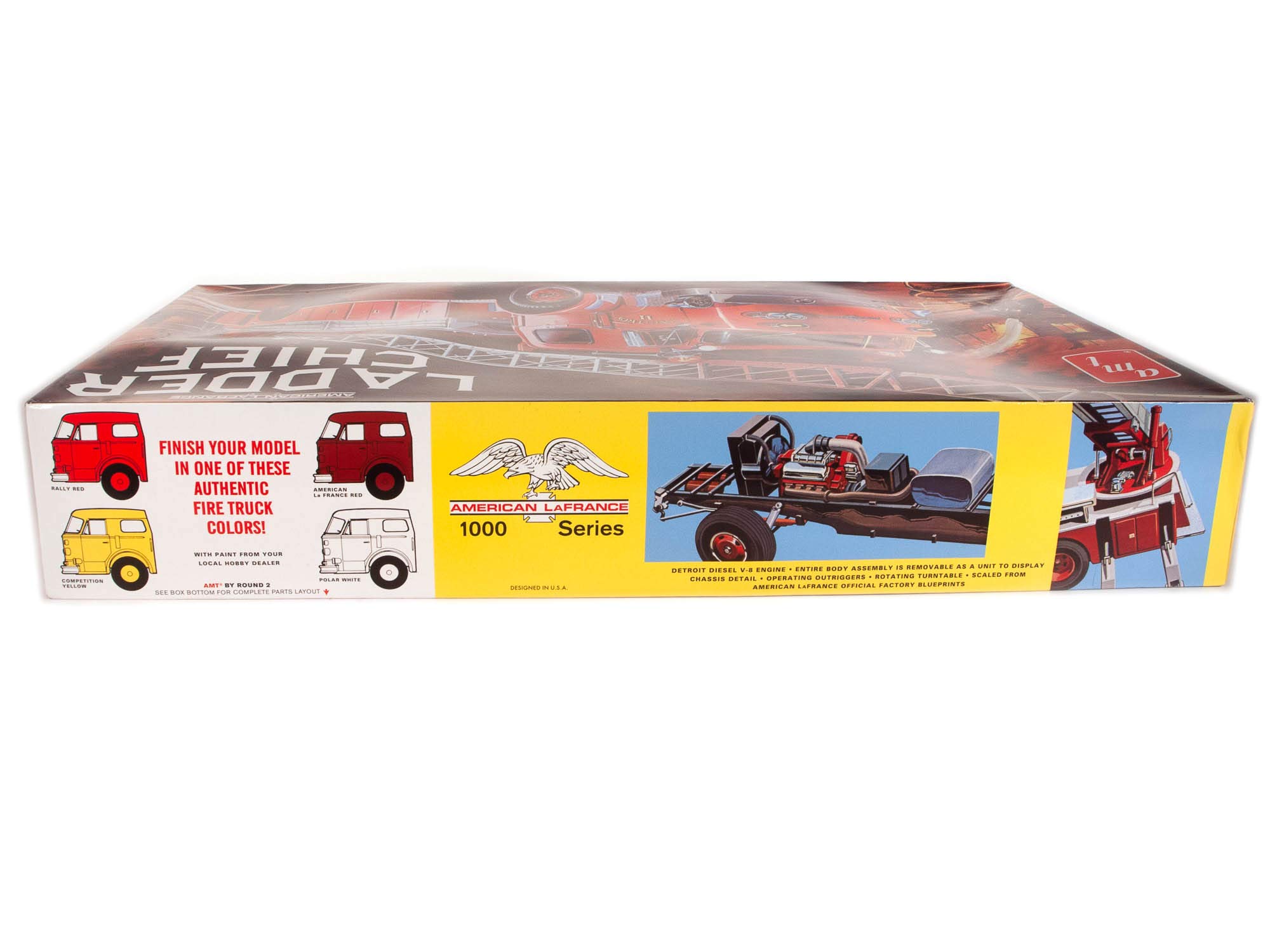 AMT American Lafrance Ladder Chief Fire Truck 1/25th Scale Model Kit